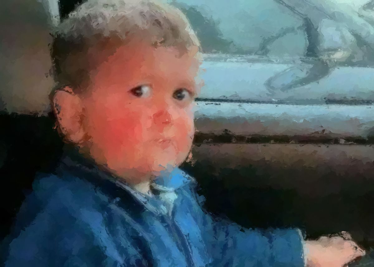 'Hasbulla' Poster by cypher the third | Displate