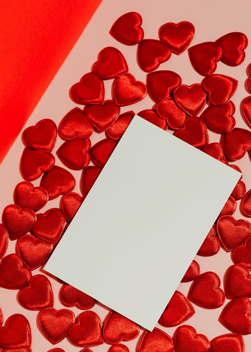 'LOVE PAPER' Poster, picture, metal print, paint by LuckStory | Displate