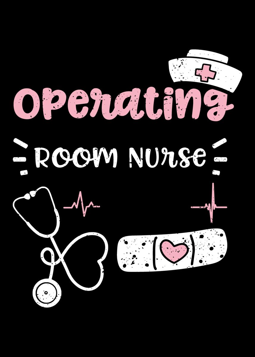 'Operating Room Nurse' Poster, picture, metal print, paint by ...