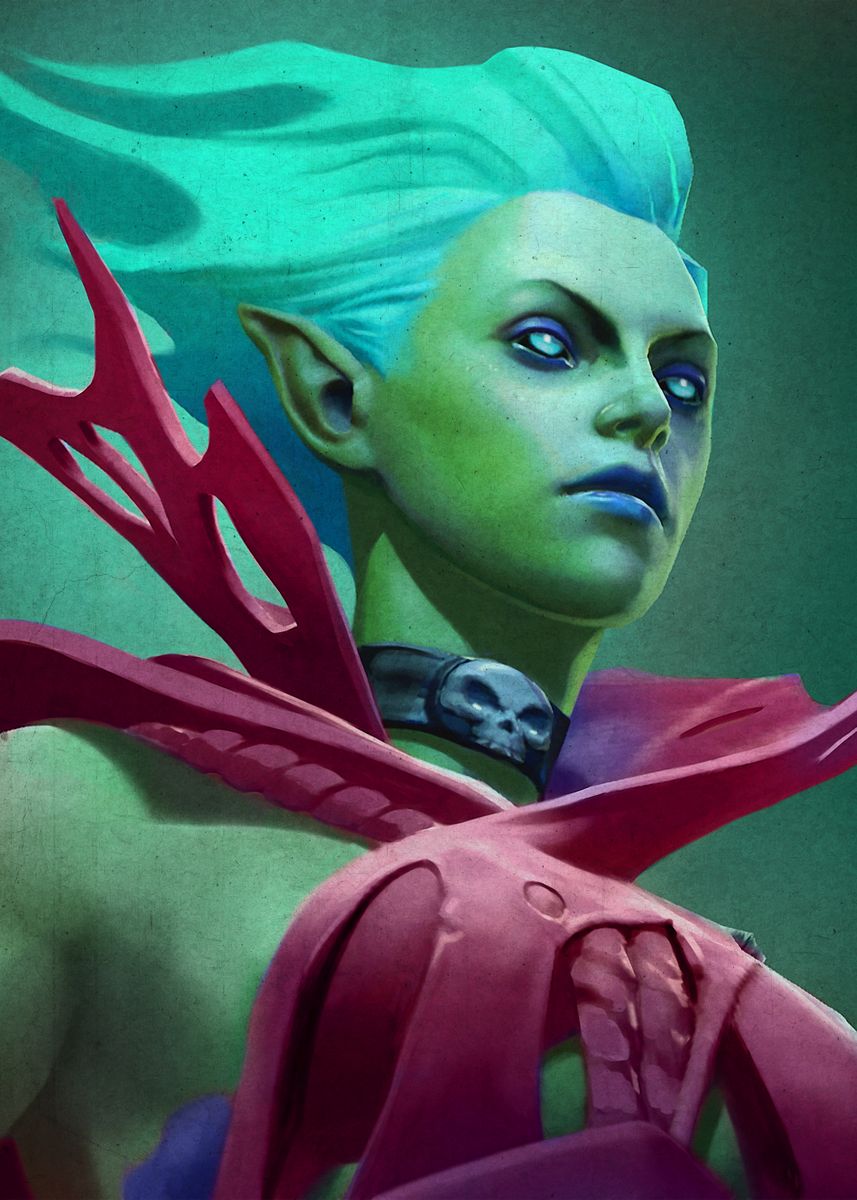 'Death Prophet' Poster, picture, metal print, paint by Dota2 | Displate