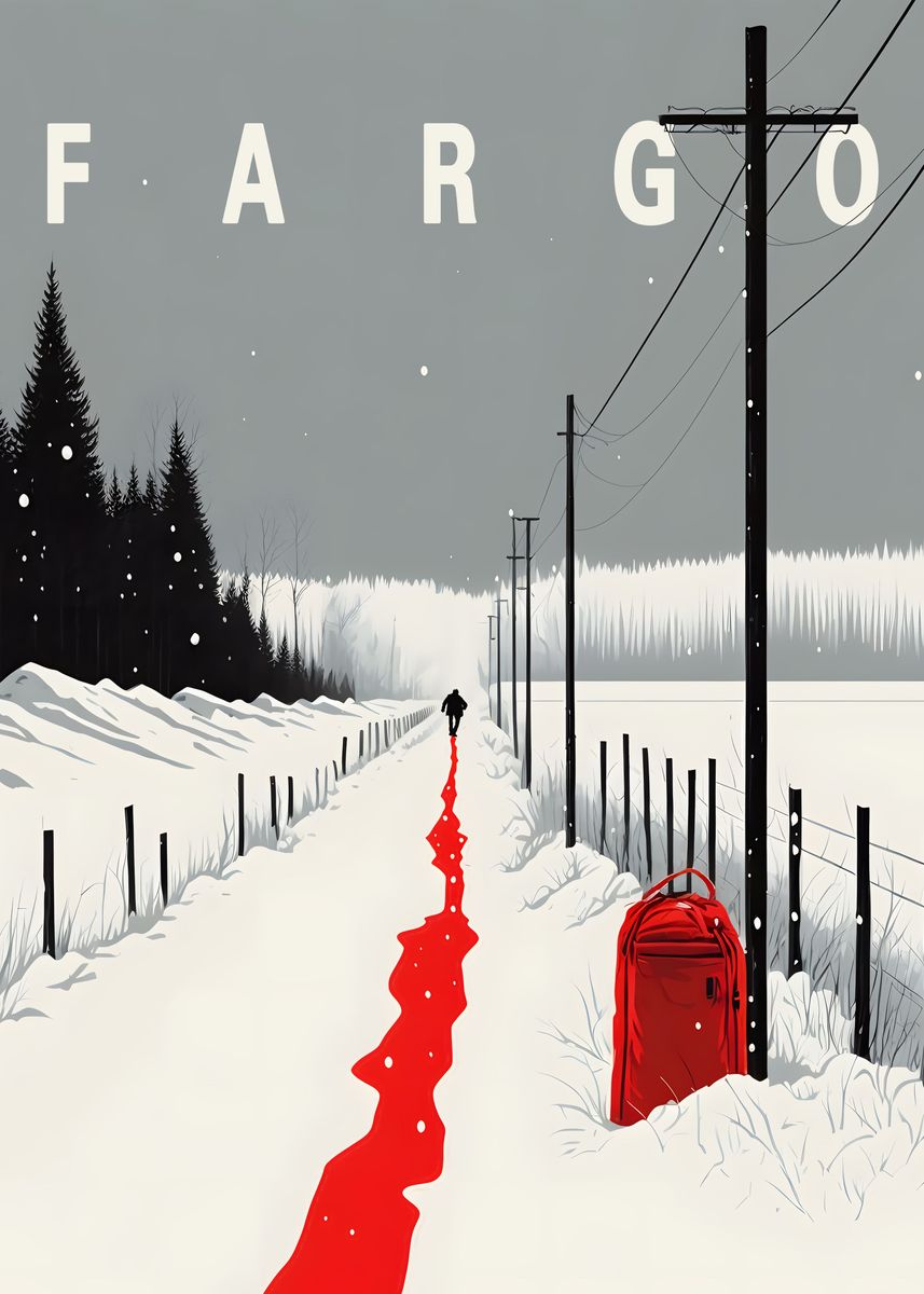 'Fargo' Poster by Sorin Ilie | Displate