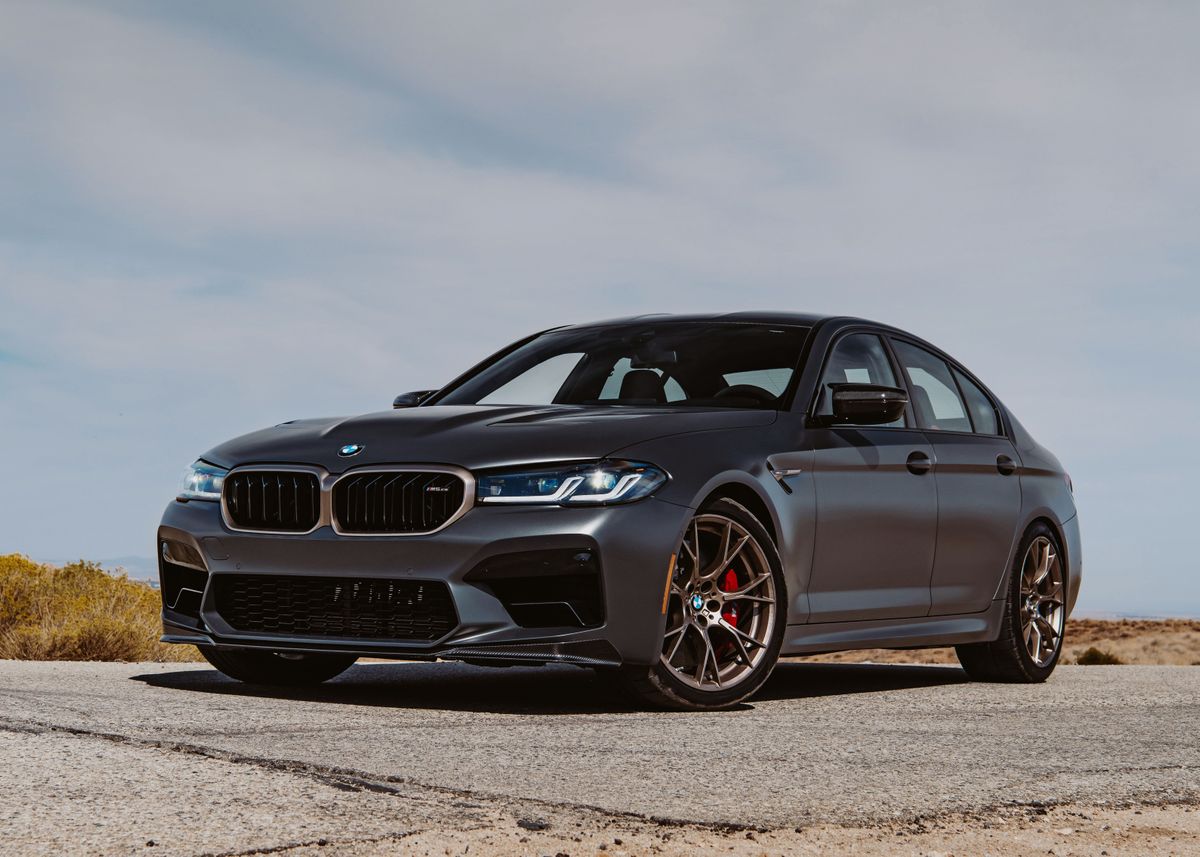 'BMW M5' Poster by jack li | Displate