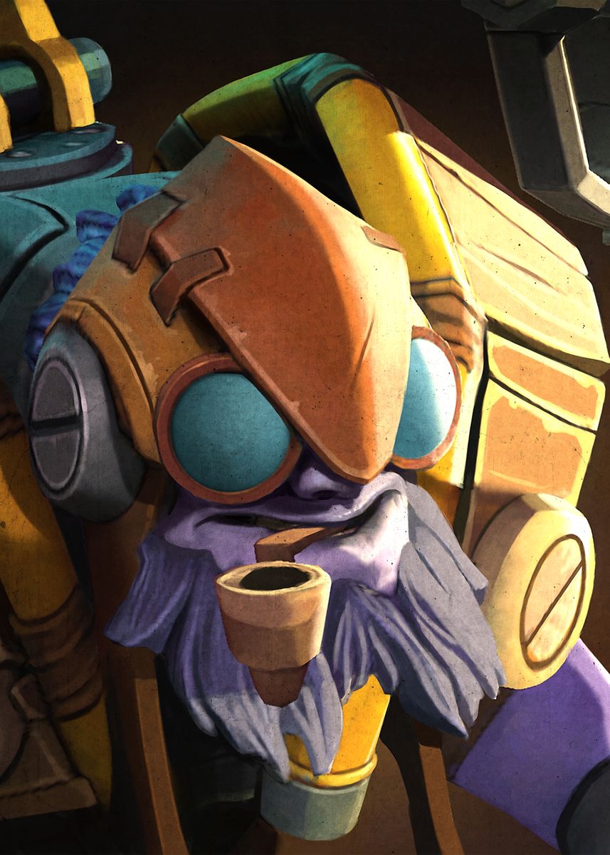 'Tinker' Poster, picture, metal print, paint by Dota2 | Displate