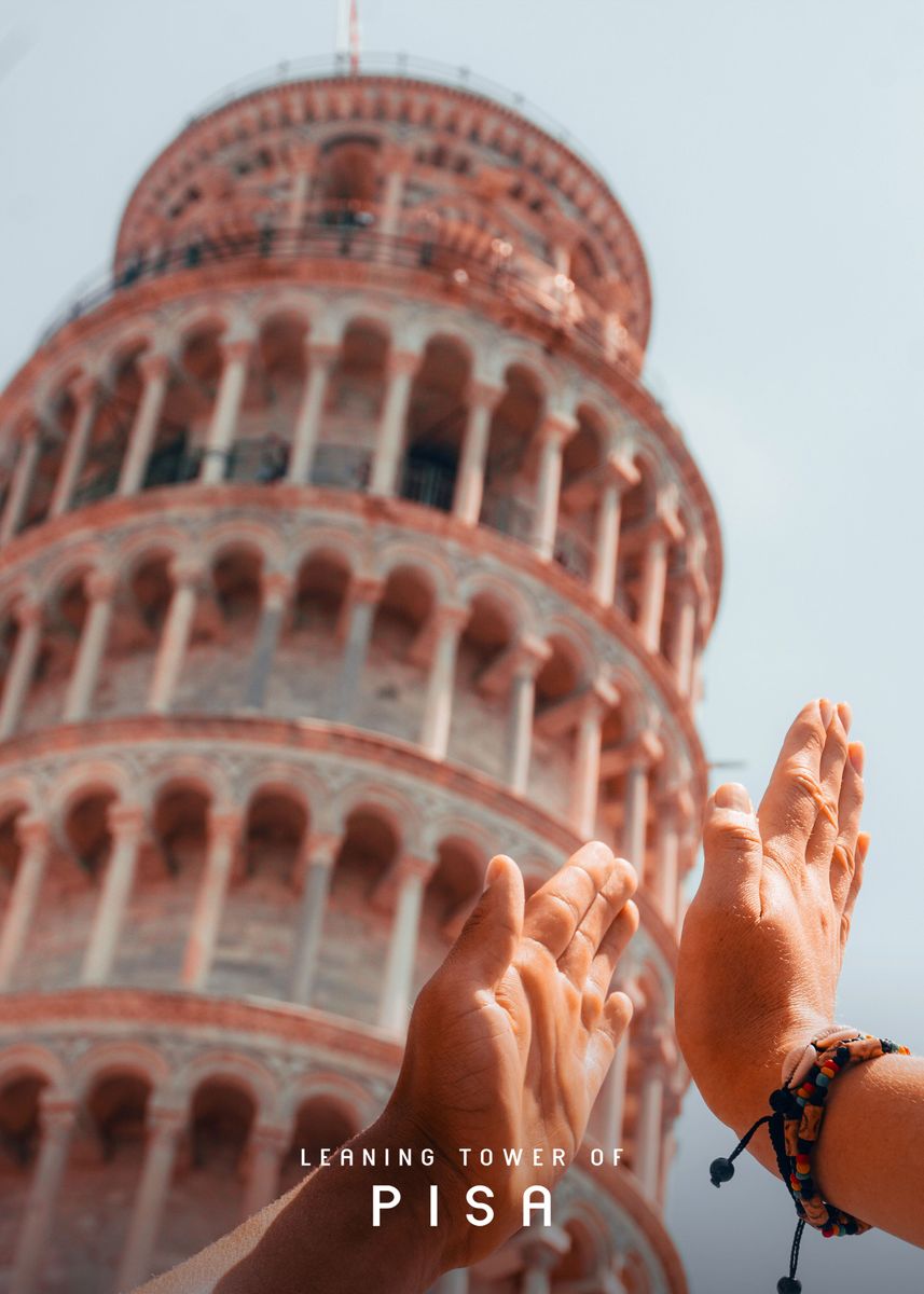 'Leaning Tower of Pisa ' Poster, picture, metal print, paint by Explore ...