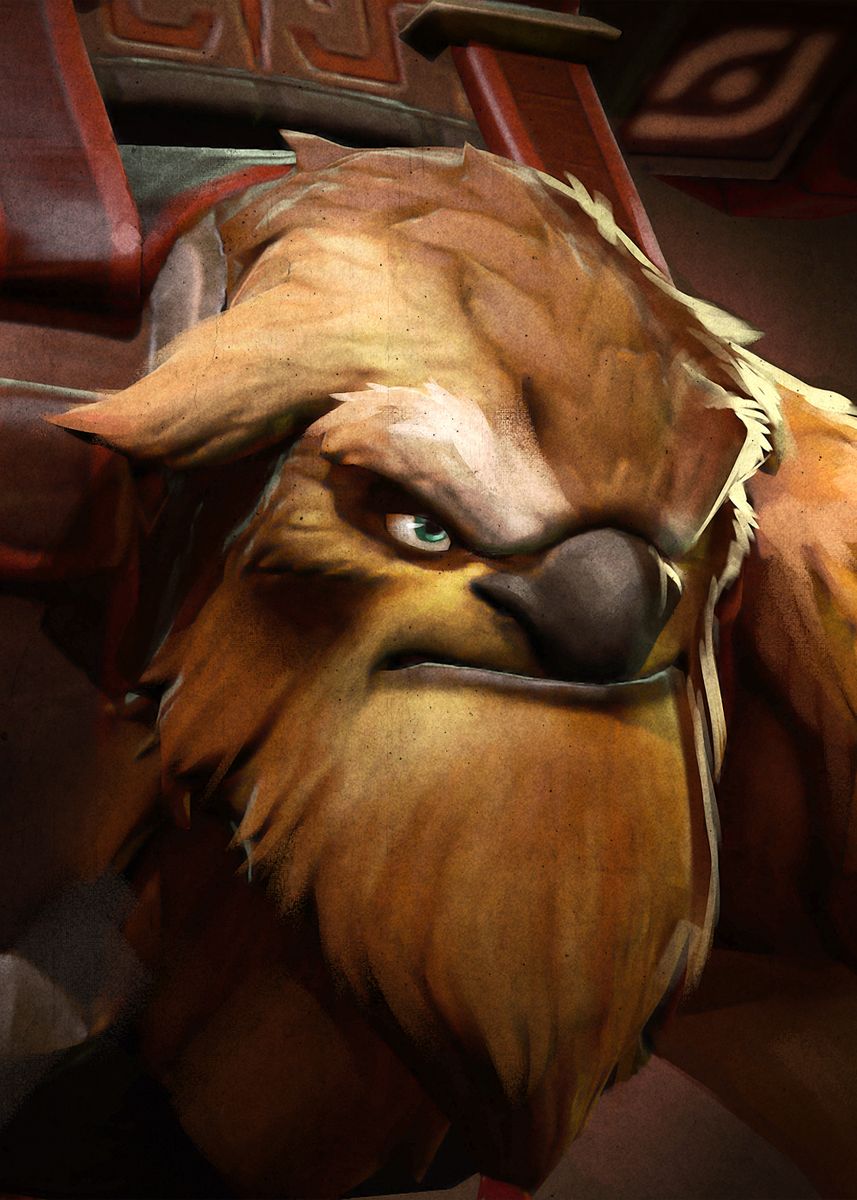 'Earth Shaker' Poster, picture, metal print, paint by Dota2 | Displate