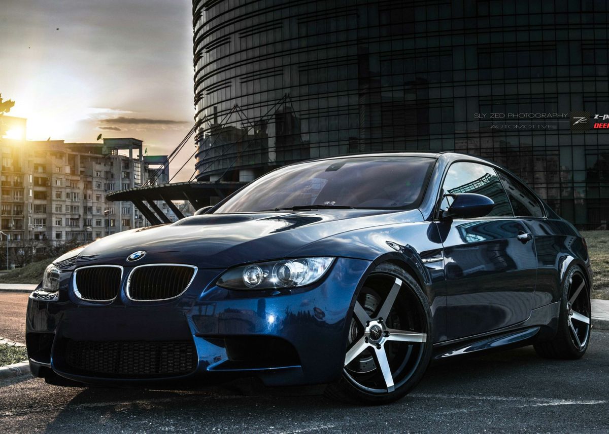 'BMW E92 M3' Poster by Monster Car | Displate