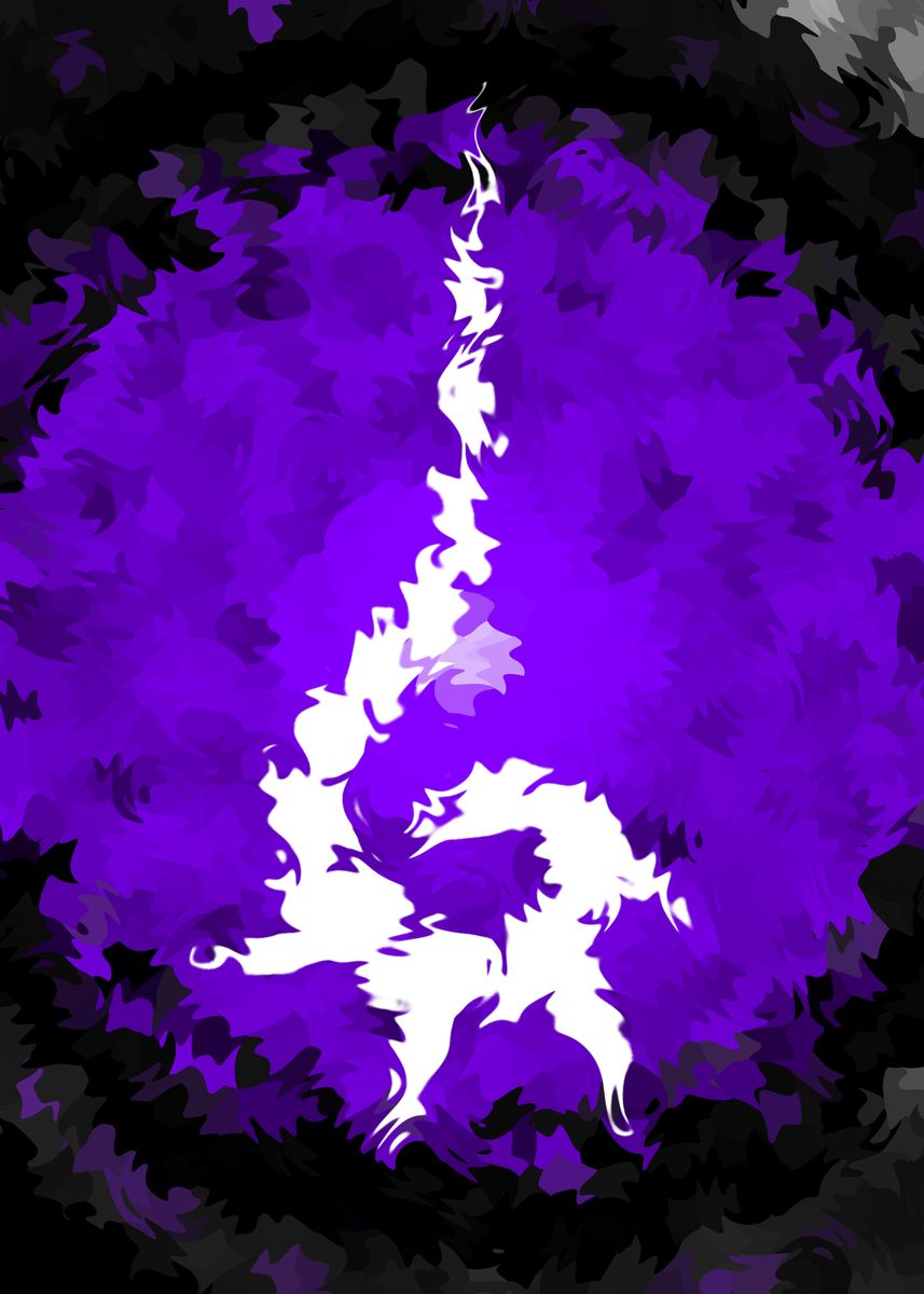 'Rahkshi Logo Purple' Poster by Sardagan | Displate