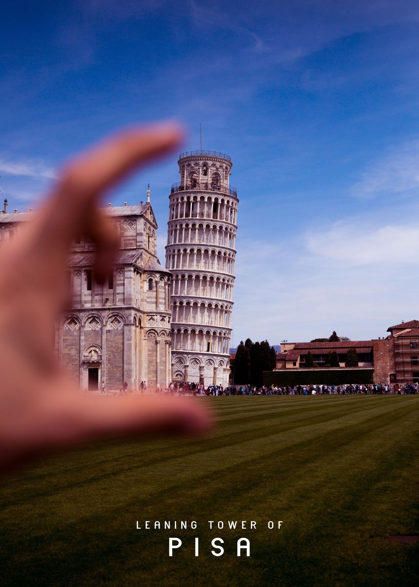'Leaning Tower of Pisa ' Poster, picture, metal print, paint by Explore ...