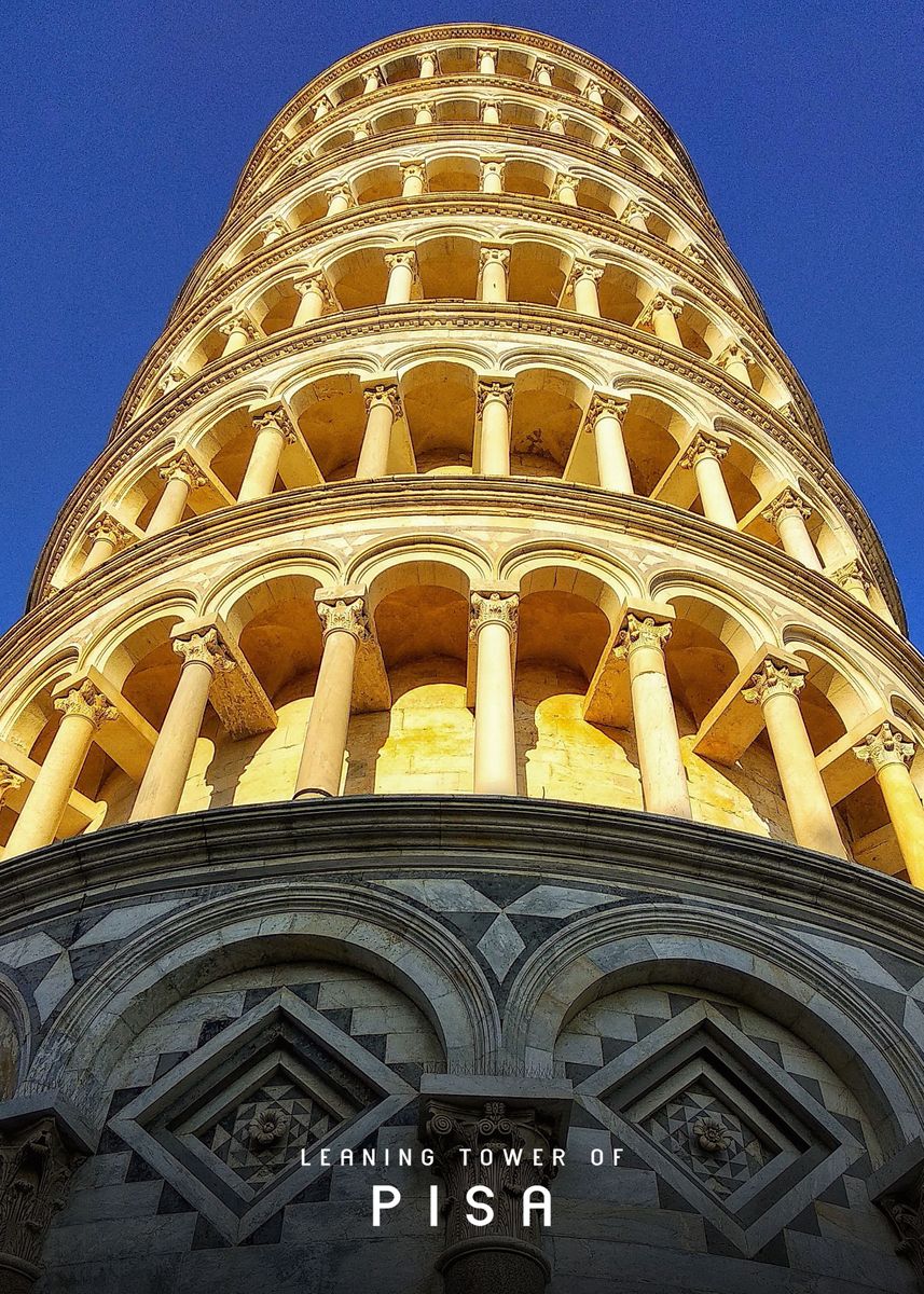 'Leaning Tower of Pisa ' Poster, picture, metal print, paint by Explore ...
