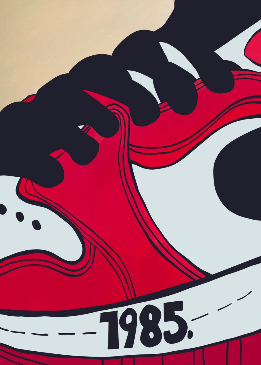 '1985' Poster, picture, metal print, paint by Lardis Art | Displate