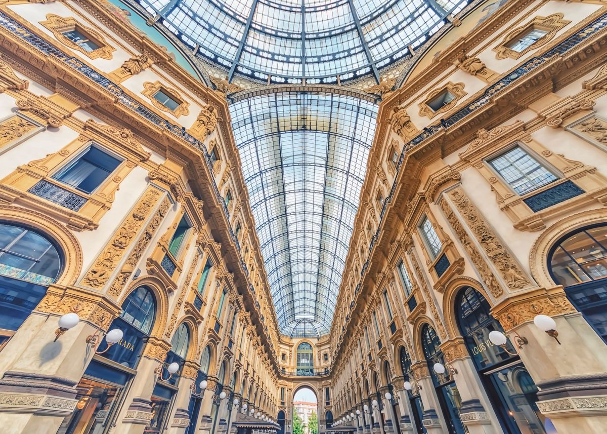 'Milan Gallery' Poster by Mango Art | Displate