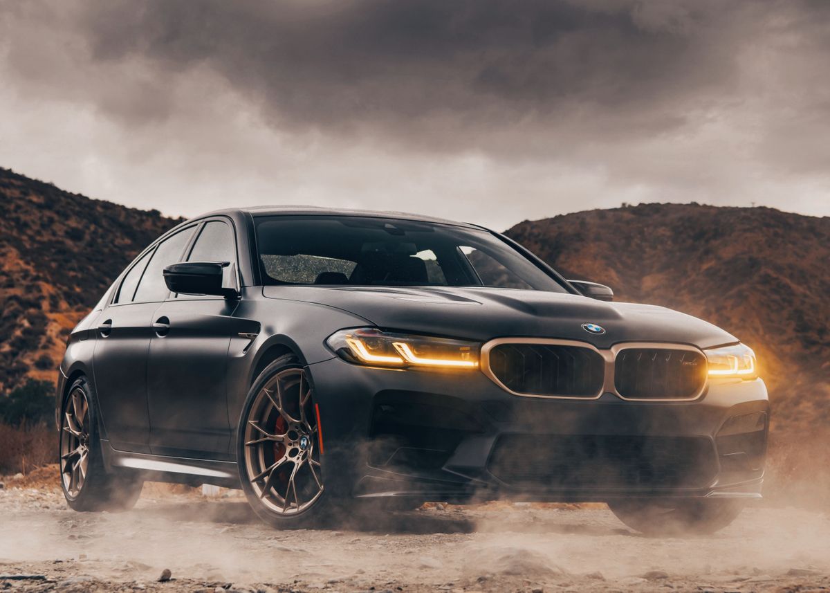 'BMW M5' Poster by jack li | Displate