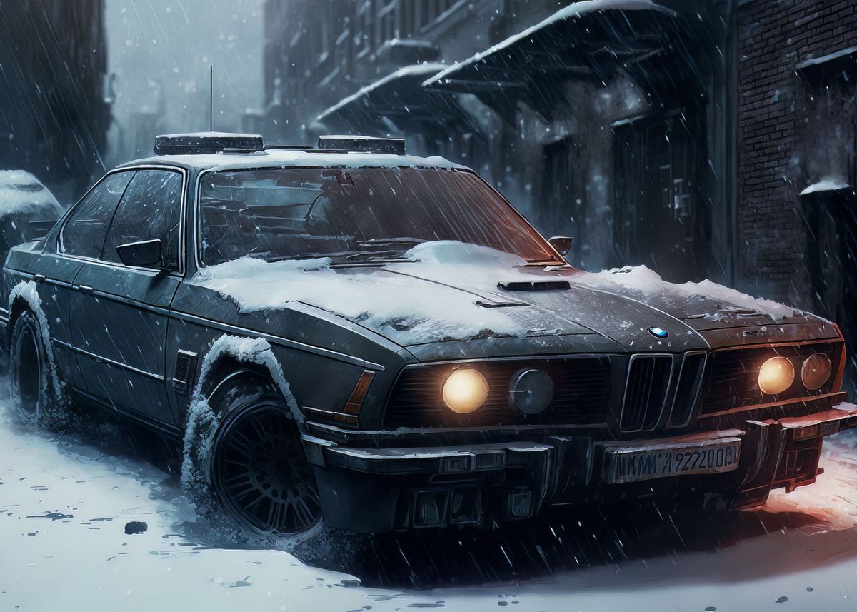 'Blizzard BMW v1' Poster by Displate Master | Displate