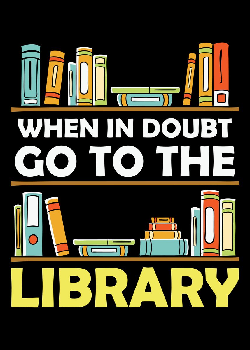 'Reading Books' Poster, picture, metal print, paint by Cool Till Death ...