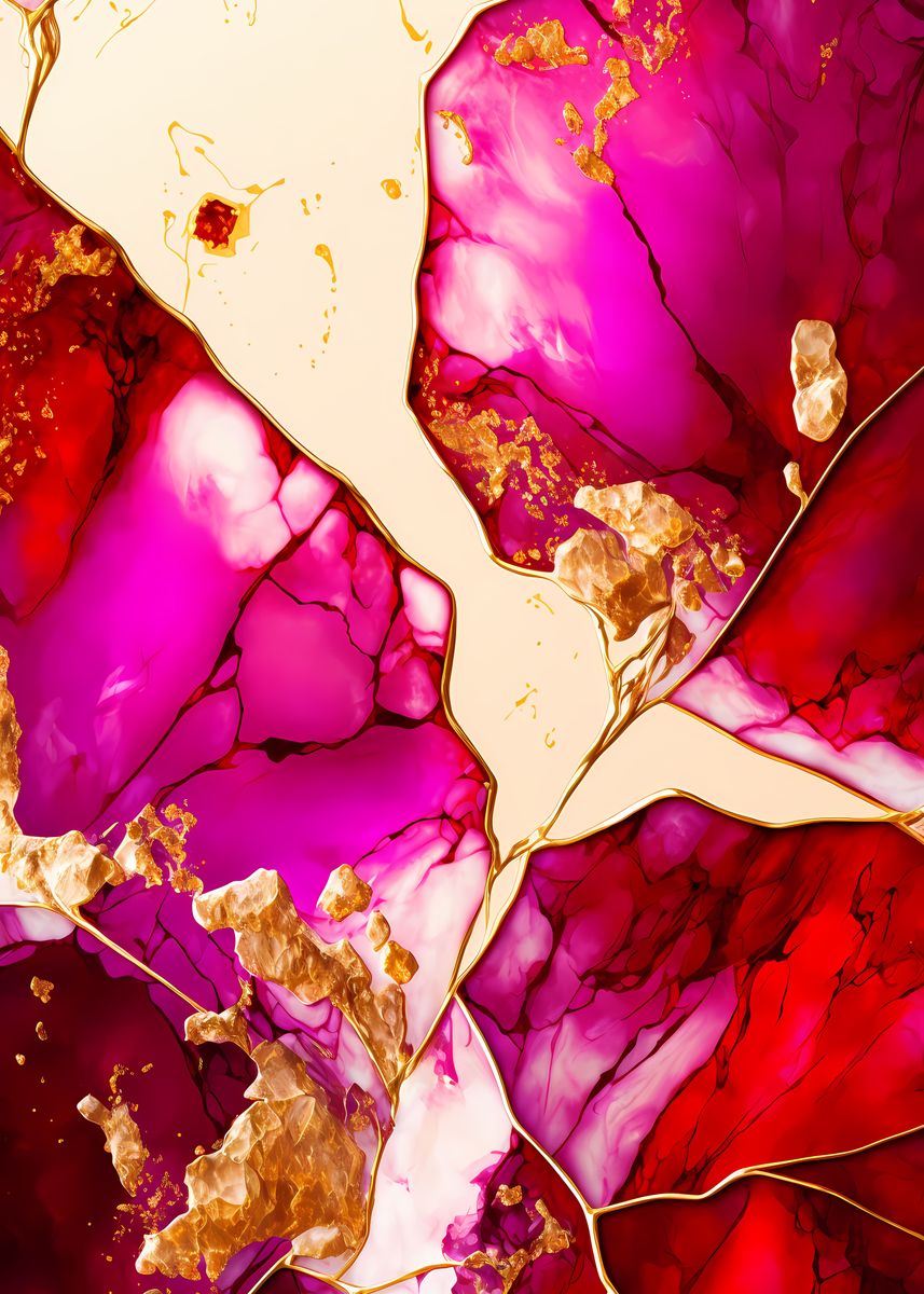 'Purple Imagination' Poster, picture, metal print, paint by Mr Relative ...