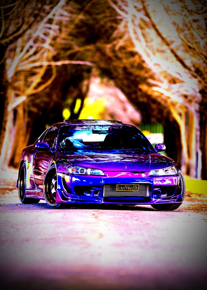 'Nissan Silvia' Poster, picture, metal print, paint by Marcel Lee ...