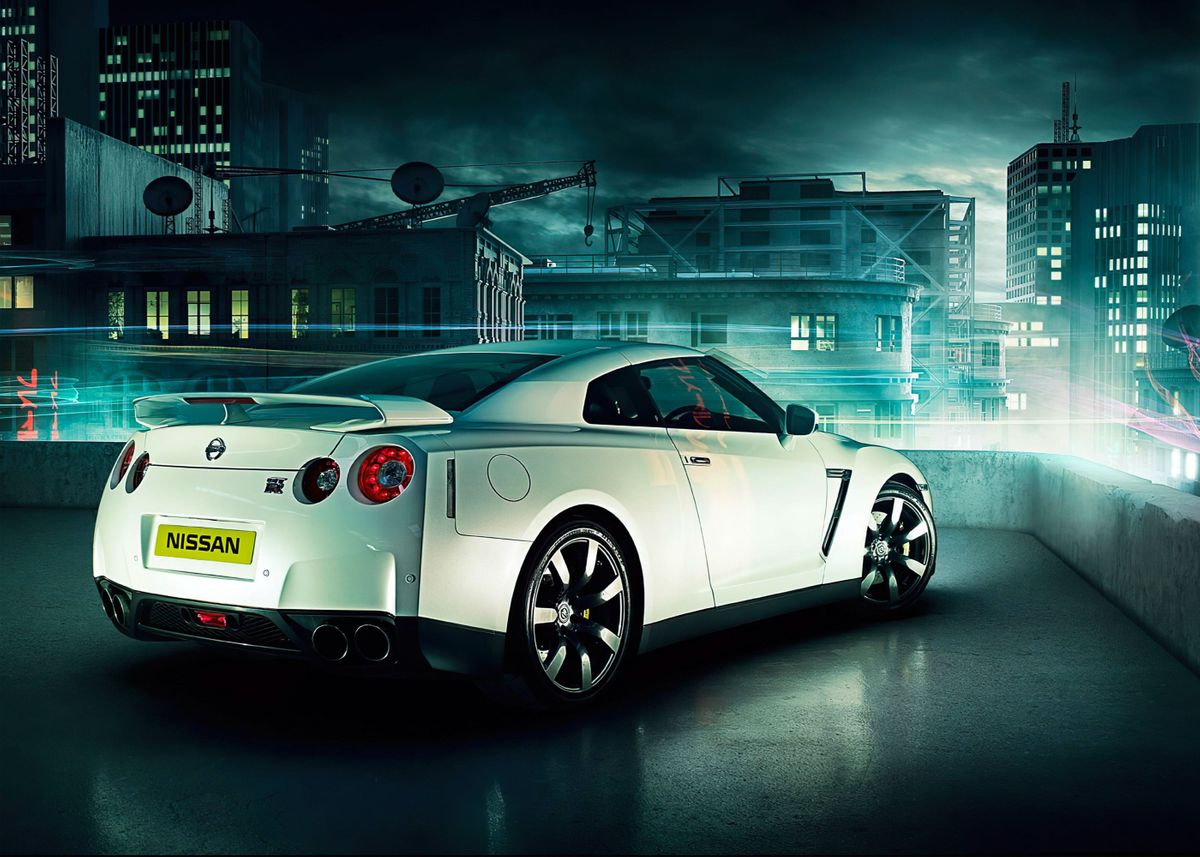 'Nissan GT R' Poster by Spot Cars | Displate