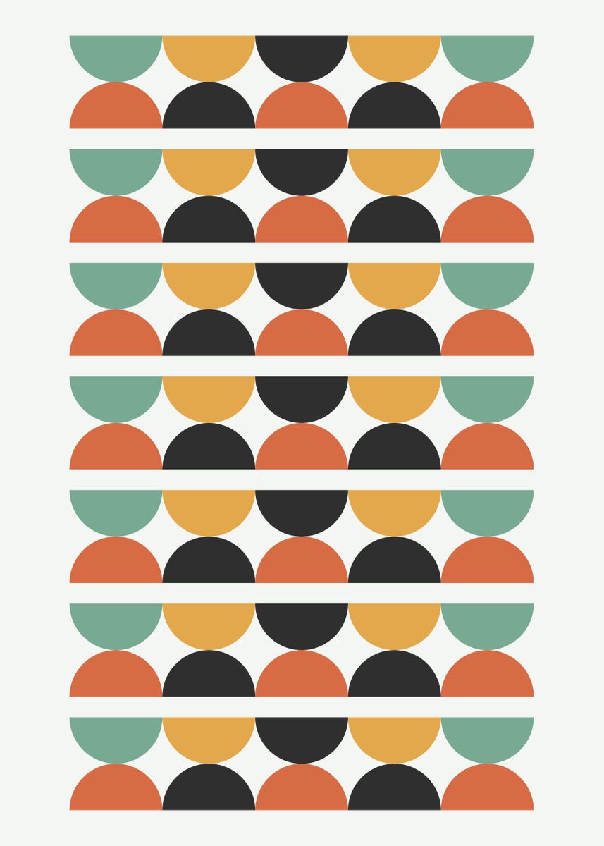 'Mid Century Modern' Poster by Robet Erick | Displate