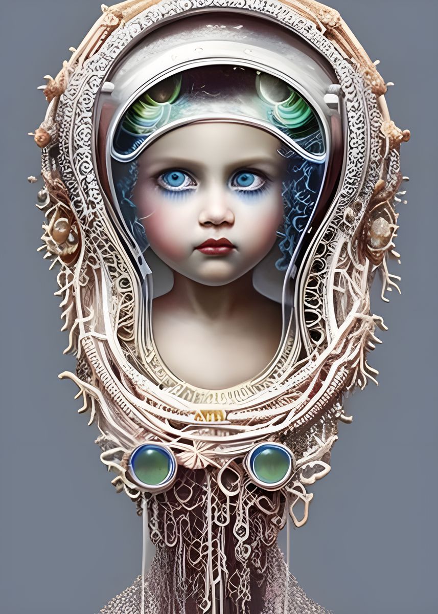 'Hay Baby' Poster, picture, metal print, paint by Jain McKay | Displate