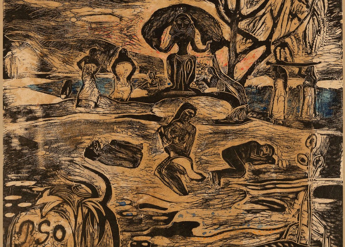 'Day of the God Mahana atua' Poster by Sloka | Displate