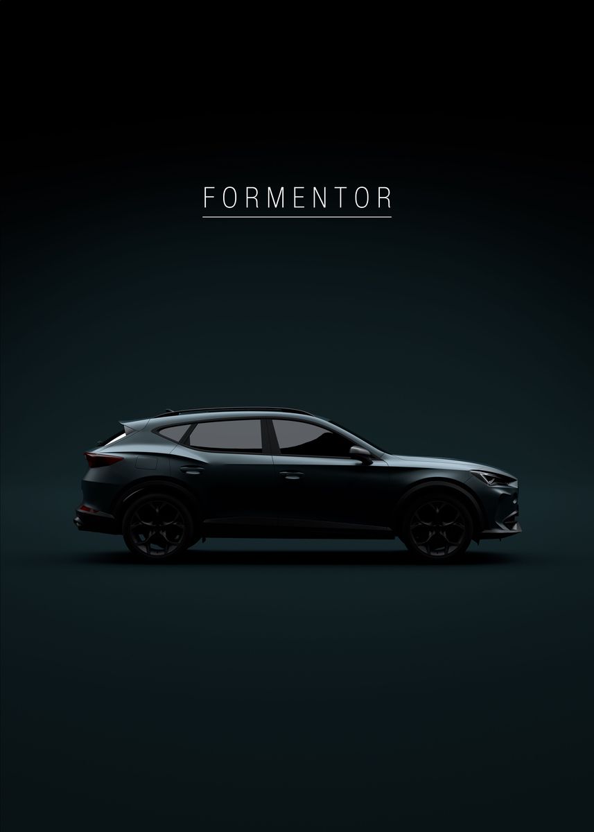 '2021 Cupra Formentor ' Poster, picture, metal print, paint by 21 MXM ...