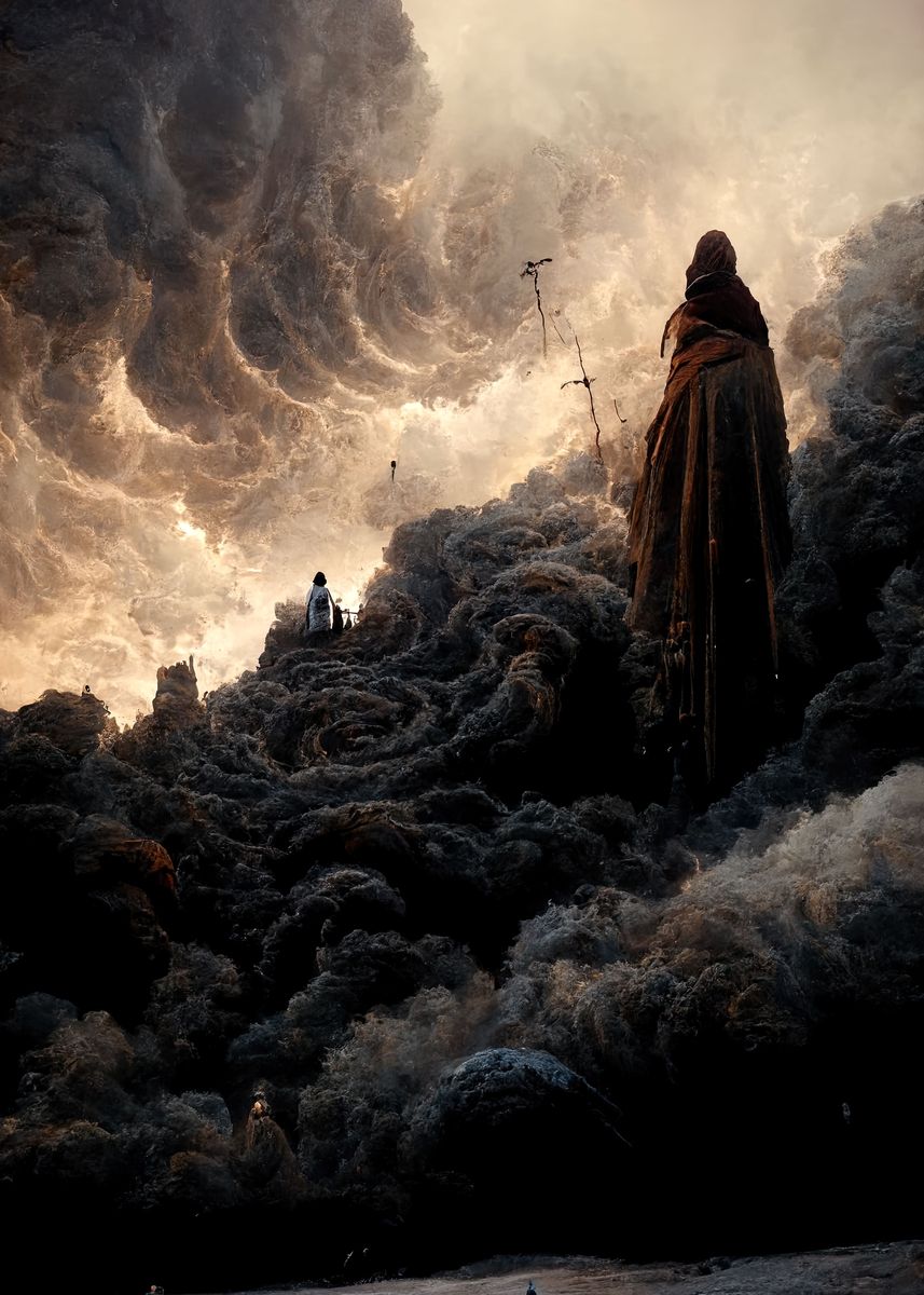 'Oracle' Poster, picture, metal print, paint by Anamitra | Displate