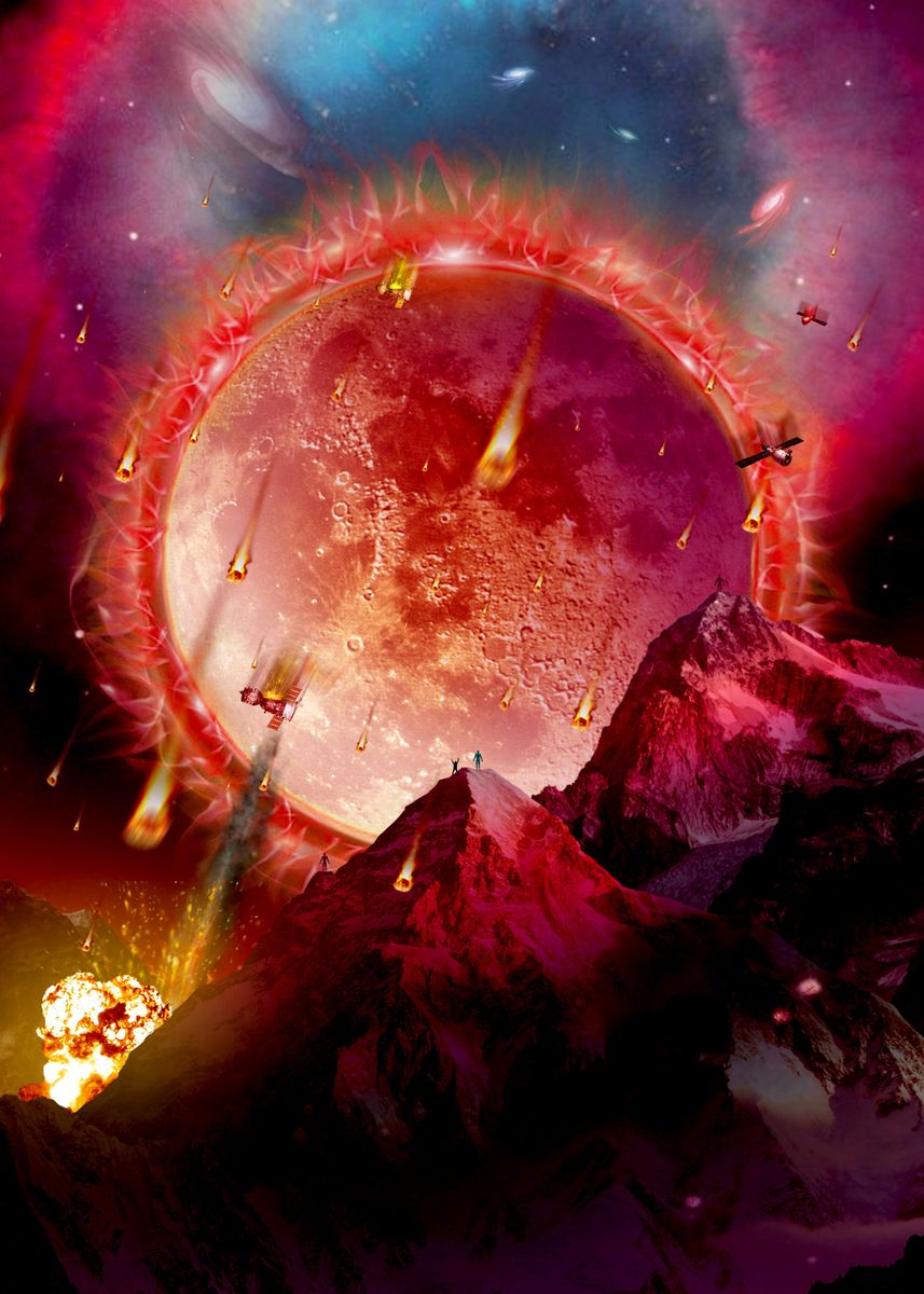 'The Doomsday' Poster, picture, metal print, paint by ART1999 | Displate