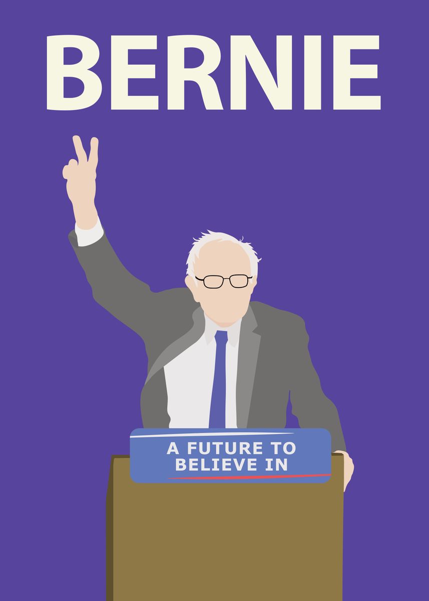 'Bernie Sanders Art' Poster, picture, metal print, paint by Matt Dawson ...