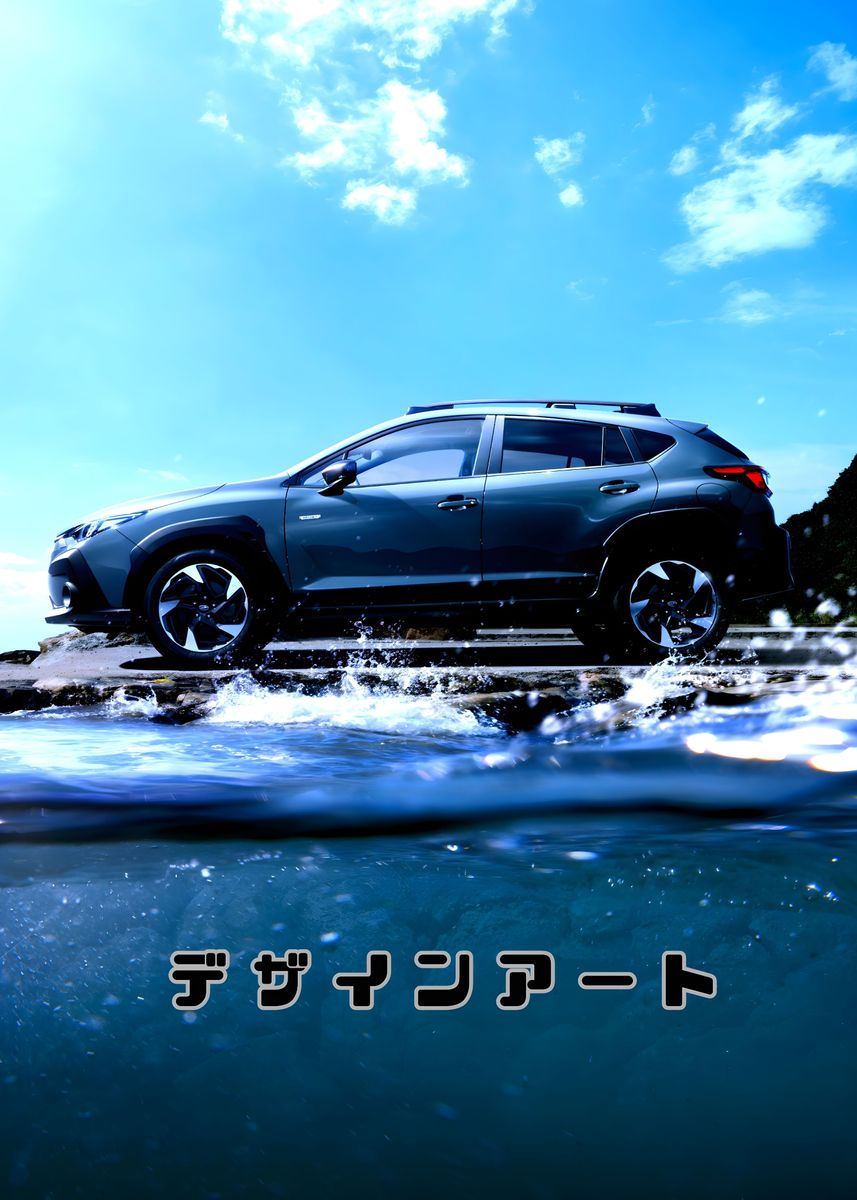 'subaru' Poster by Recca | Displate