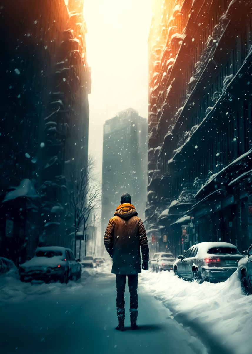 'Man' Poster, picture, metal print, paint by Diego The Designer | Displate