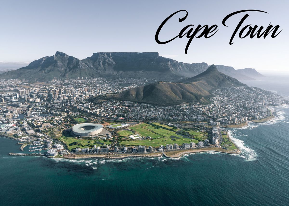 'Cape Town' Poster by Conceptual Photography | Displate