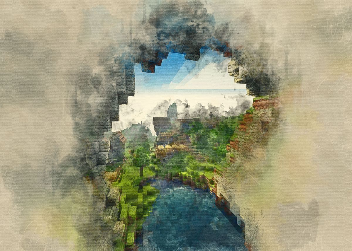 'Minecraft' Poster by Designersen | Displate