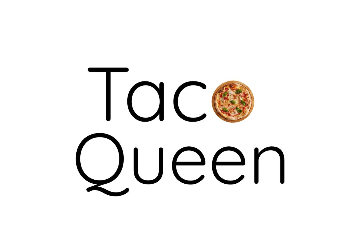 'Funny Taco Queen Pizza' Poster by PangolinArts | Displate