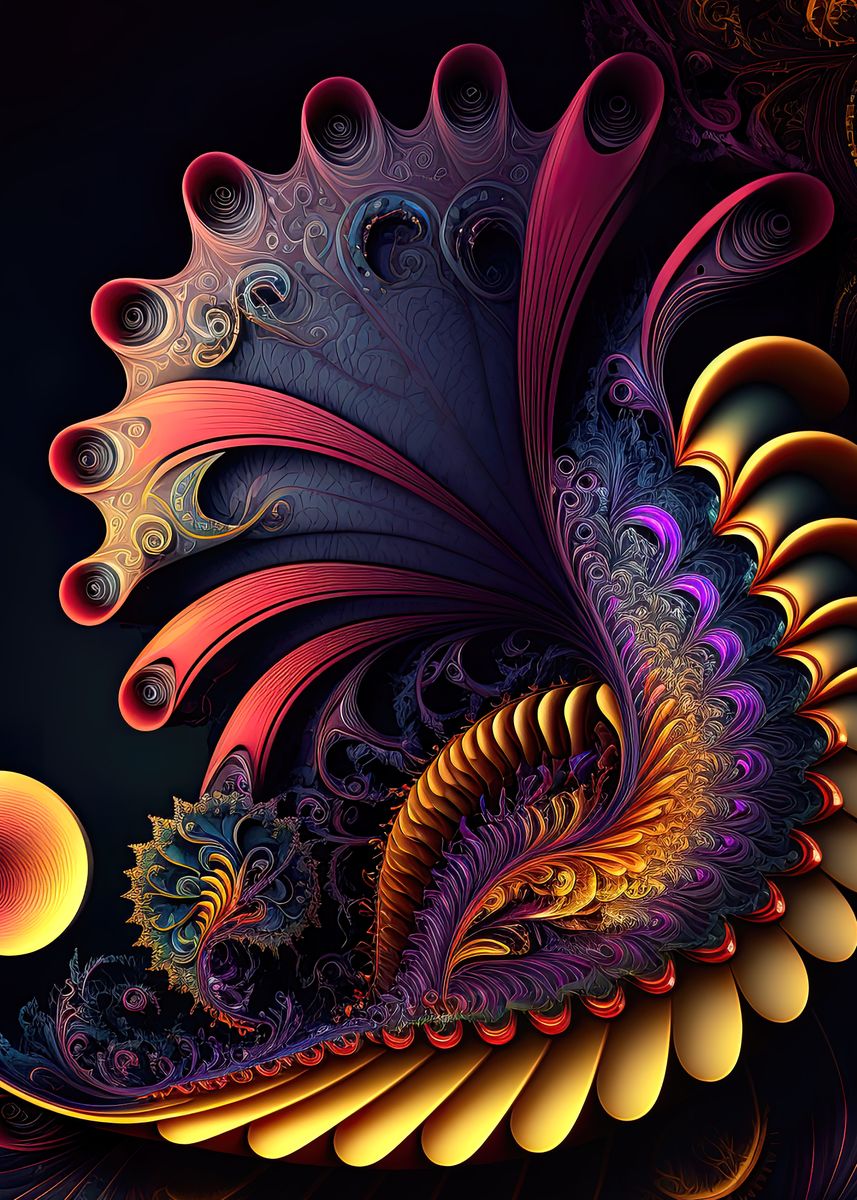 'Geometric' Poster, picture, metal print, paint by Anamitra | Displate