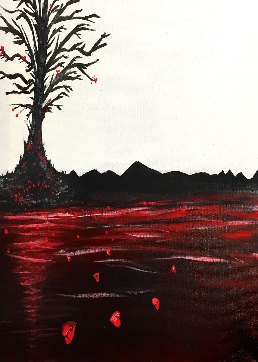 'Broken Heart' Poster, picture, metal print, paint by Adamzworld | Displate