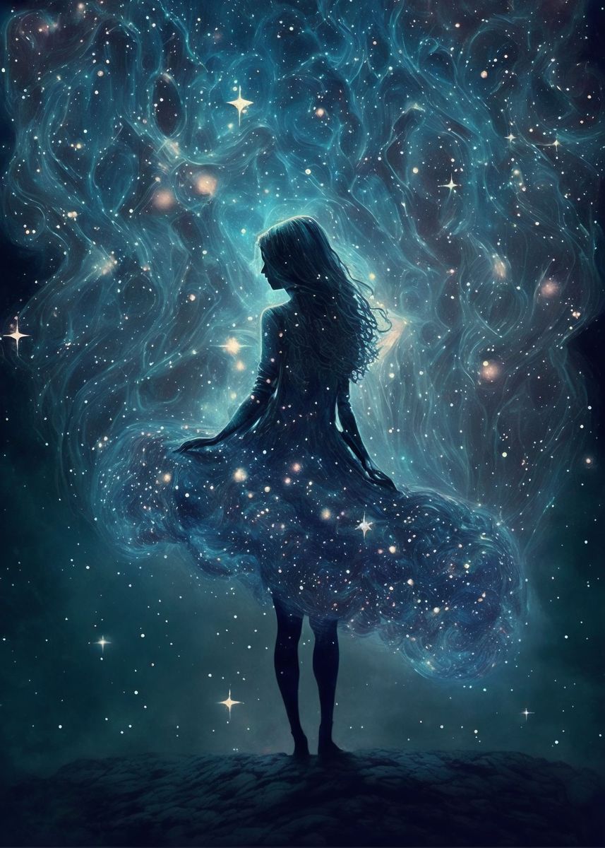 'Space Dance' Poster, picture, metal print, paint by Absuro Designs ...