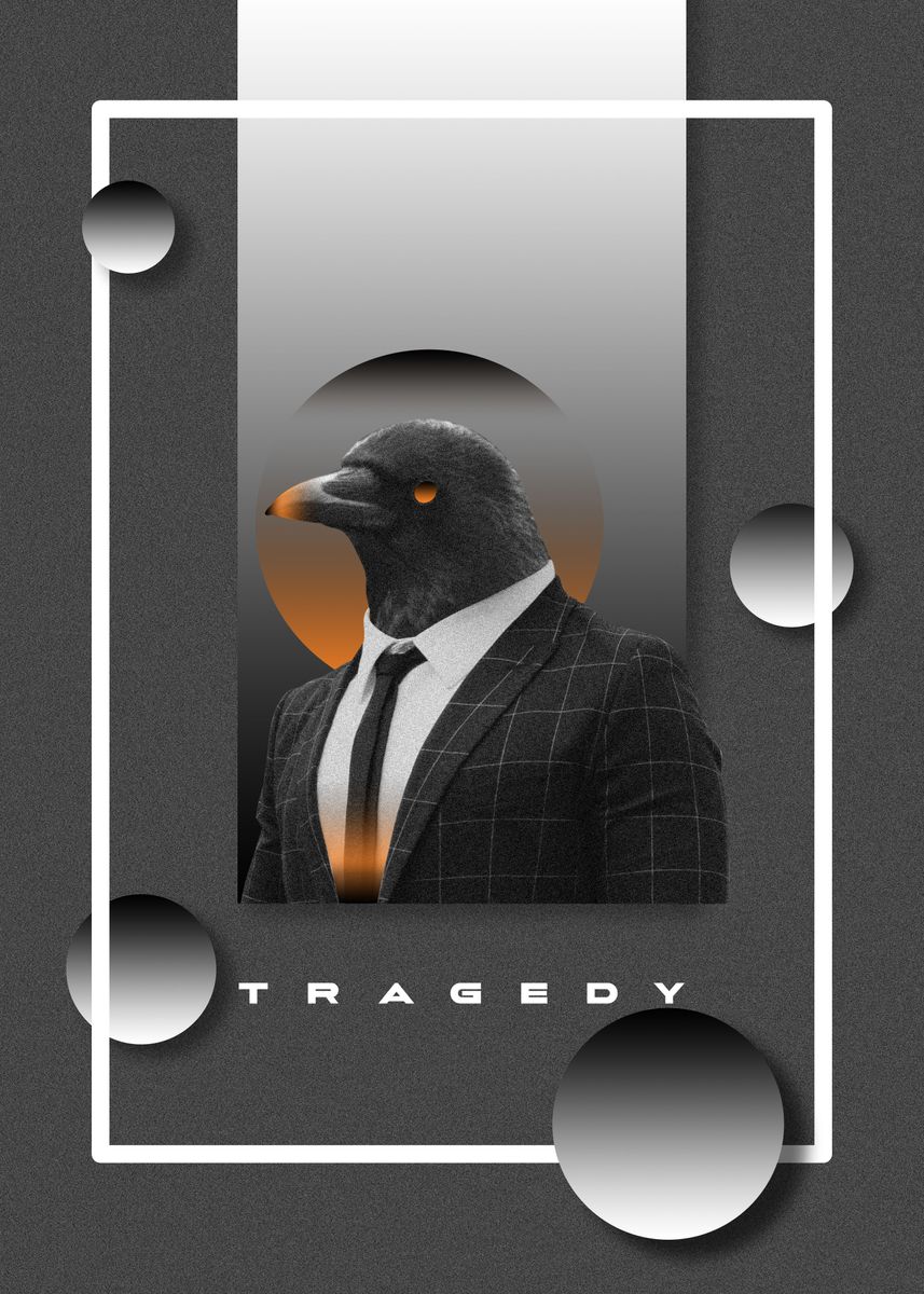 'Symbol of Tragedy' Poster, picture, metal print, paint by Adiodec Art ...