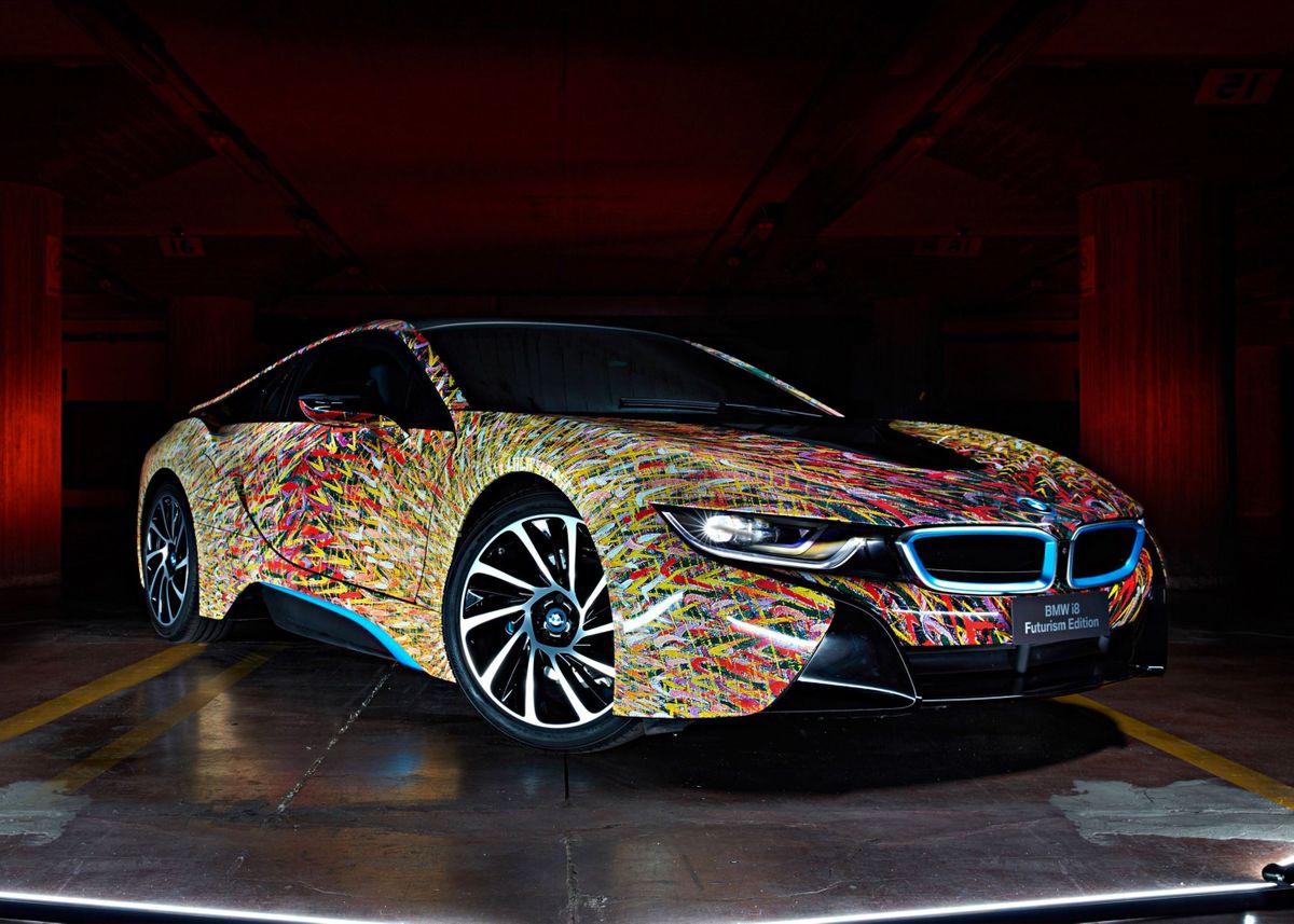 'BMW i8' Poster by Monster Car | Displate