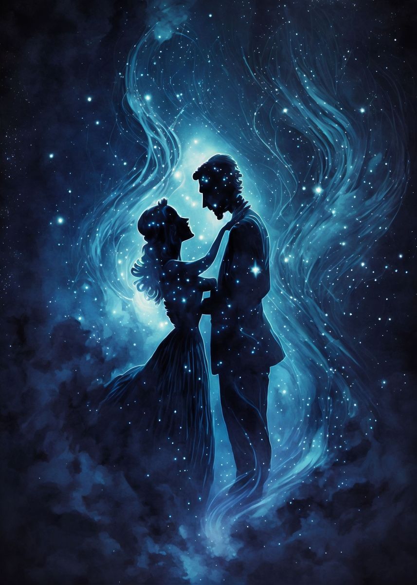 'Dance in Space' Poster, picture, metal print, paint by Absuro Designs ...