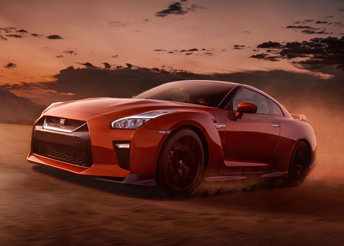 'Nissan GTR' Poster by STEEDA | Displate