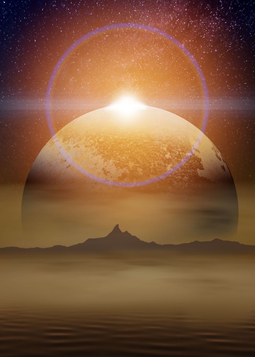 'Sandstorm' Poster, picture, metal print, paint by Arts and Minds ...