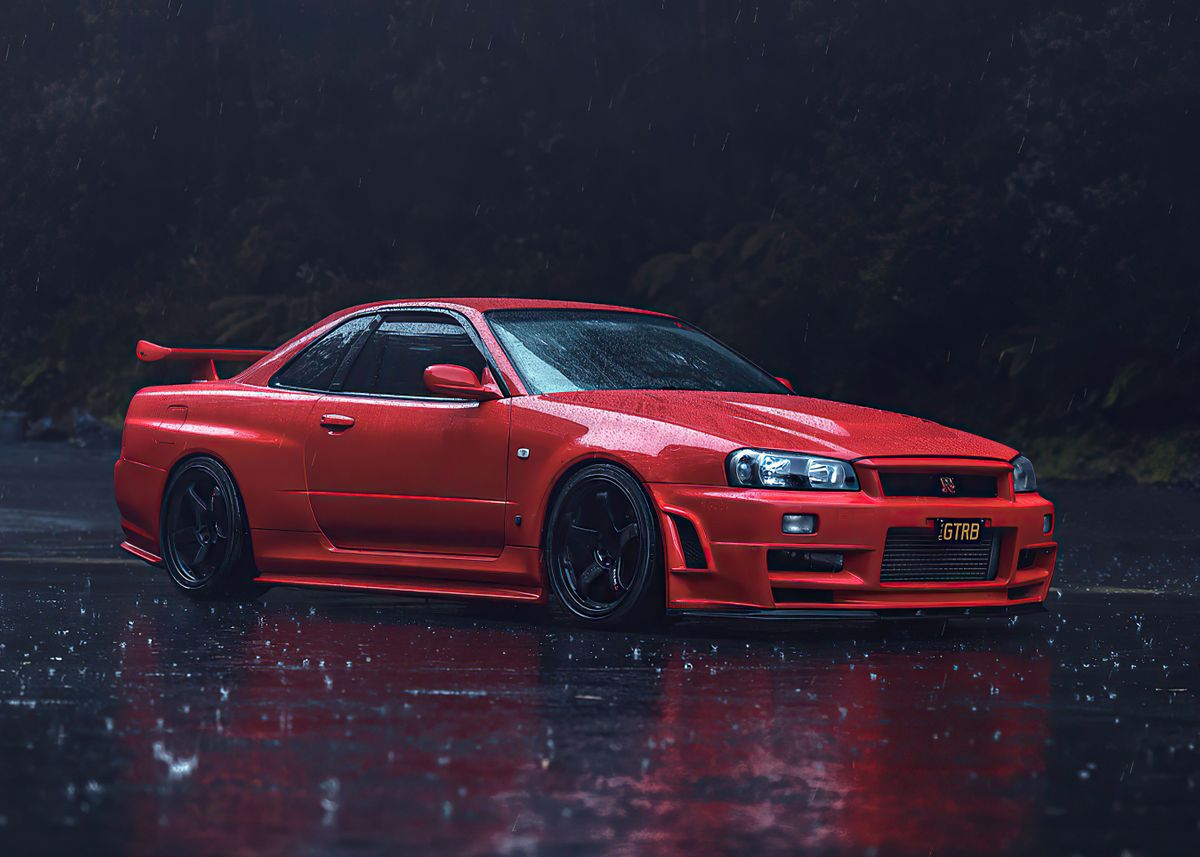 'Nissan Skyline GTR' Poster by STEEDA | Displate
