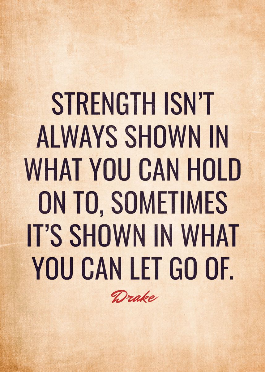 'Drake Quotes' Poster, picture, metal print, paint by Dicky Oktavian ...