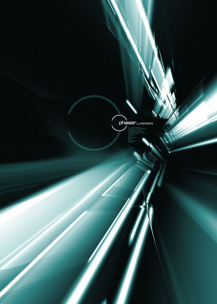 'Phaser' Poster, picture, metal print, paint by GhostSnacks | Displate