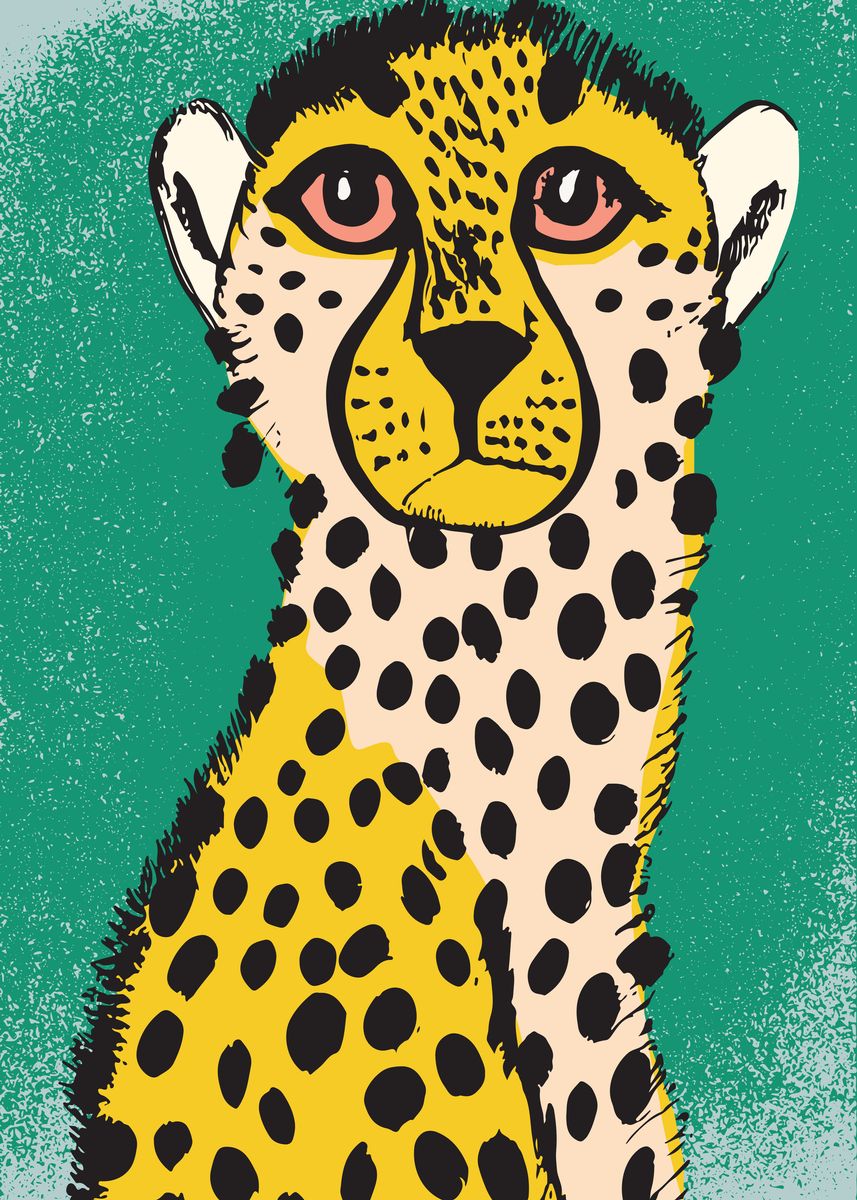 'Jungle P' Poster, picture, metal print, paint by BluePinkPanther ...