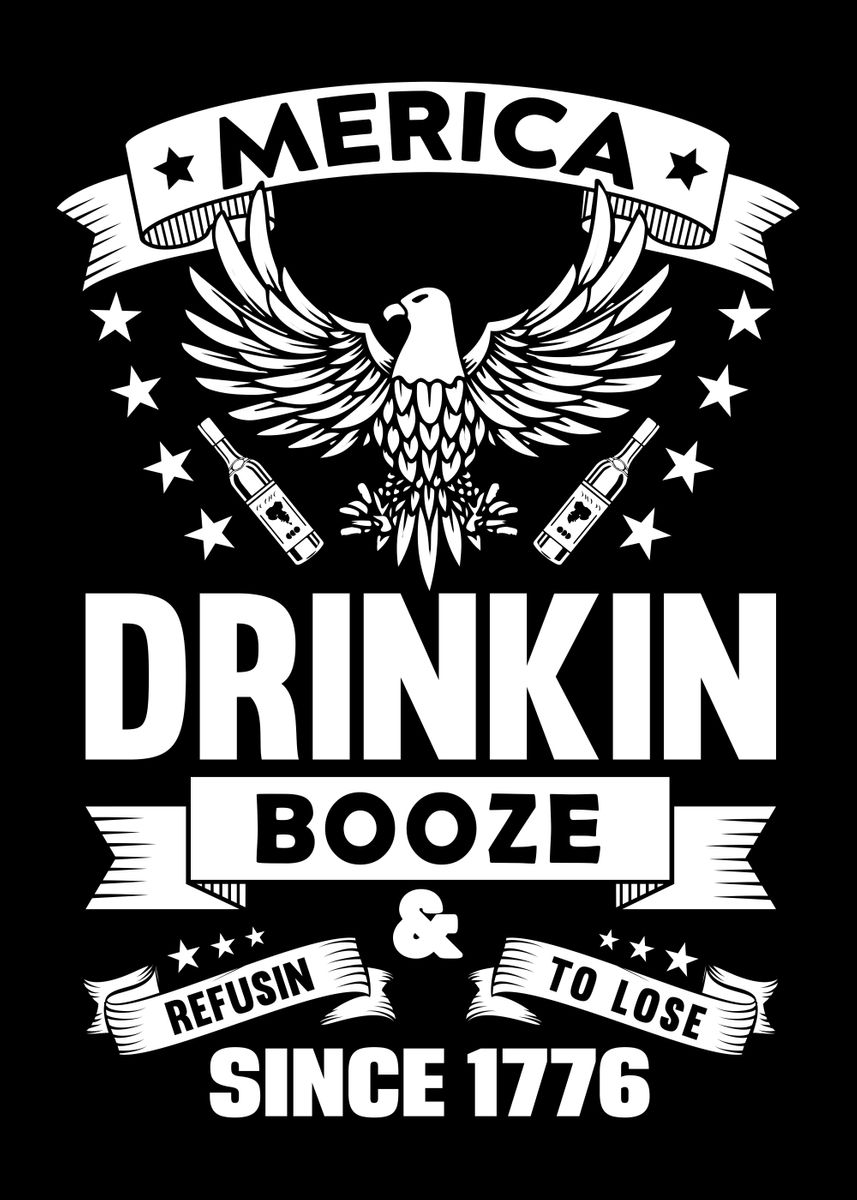 'Since 1776' Poster, picture, metal print, paint by crbn design | Displate