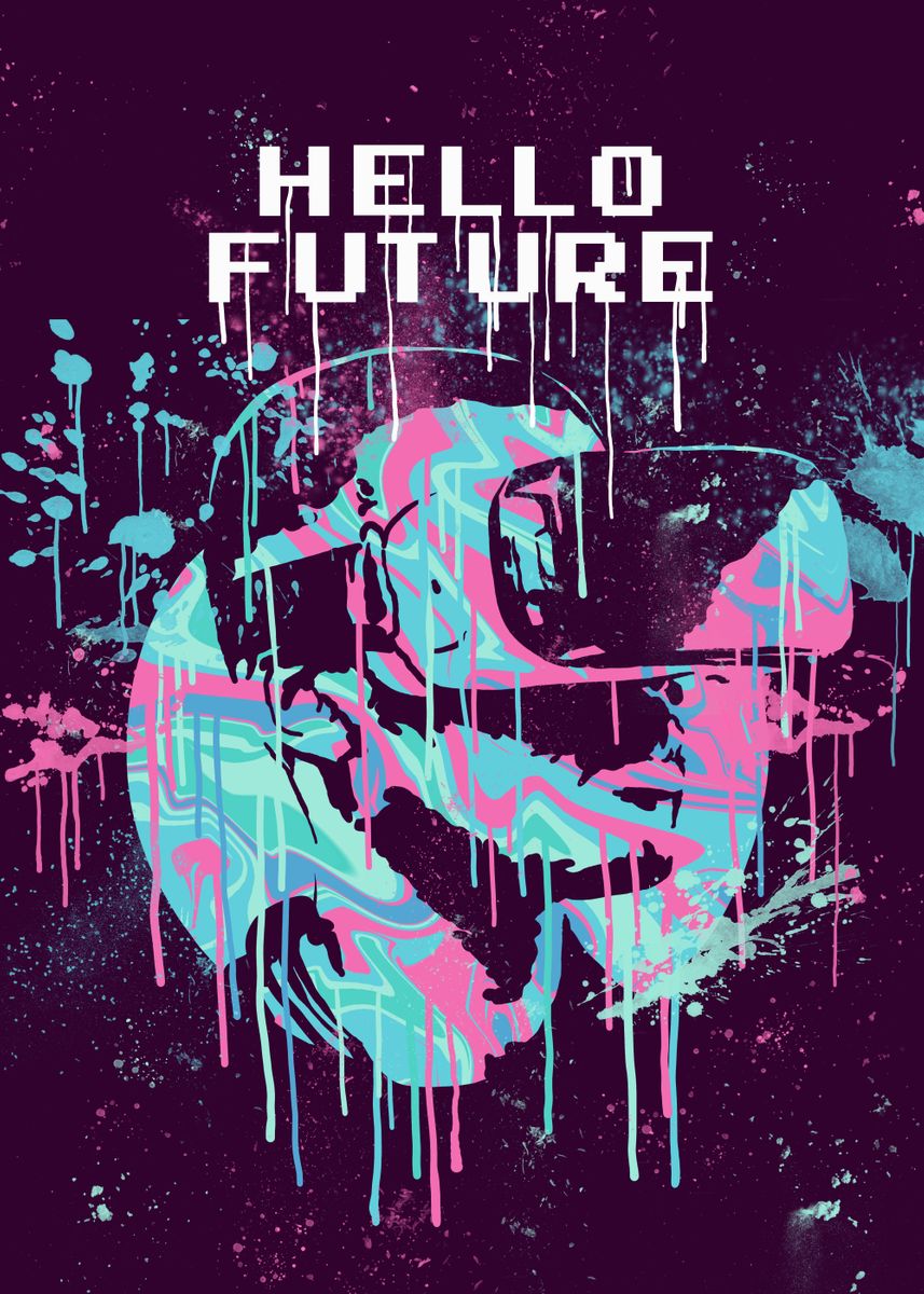 'VR GAMING ILLUSTRATION' Poster, picture, metal print, paint by RAMRAM ...