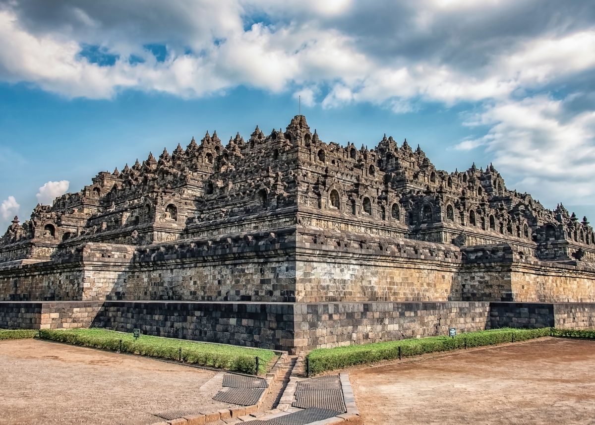 'Borobudur' Poster by Mango Art | Displate