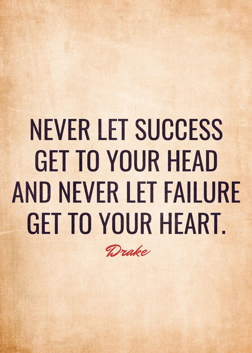 'Drake Quotes' Poster, picture, metal print, paint by Dicky Oktavian ...