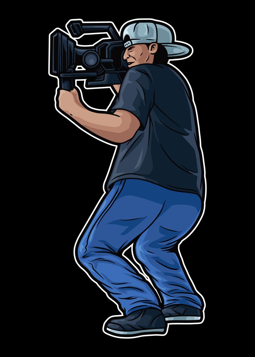 'Director Movie 02' Poster, picture, metal print, paint by hendra ...